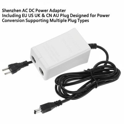 China Shenzhen AC DC Power Adapter Including EU US UK CN JP AU Plug Designed for Power Conversion Supporting Multiple Plug Types for sale