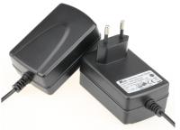 China 600ma Black 12V AC DC Adapter Universal Wall Mount For Phone Charging for sale