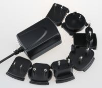 China Plastic 5 Watt Wall Mount Power Adapter 5-24v 0.5-3a for sale