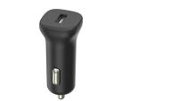 China Dual USB Car Charger with 2.4A-3.0A Output and 12V-24V Input Voltage for Fast Device Charging for sale