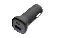 China Multi USB Port Car Charger 5V 3.4A 2.4A 2.1A Output with 50,000 Hours MTBF for Mobile Devices for sale