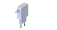 China White Color 5v AC DC Power USB Adapter Universal Phone Charger Wall Mounted for sale