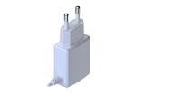 China White Color 5v AC DC Power USB Adapter Universal Phone Charger Wall Mounted for sale