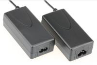 China Black / White Abs Desktop Power Adapter Output Voltage 5-48v for sale