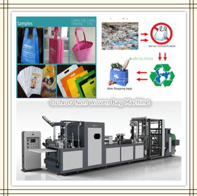 China Hot Sealed Non Woven Shopping Bag Machine for sale