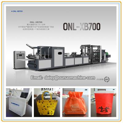China PP Non Woven Shopper Bags Making Machine for sale