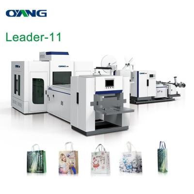 China Allwell Machinery Latest New Leader Non Woven Box Bag Making Machine for sale
