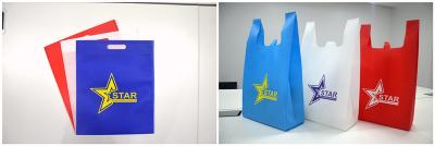 China Eco Friendly Non Woven T Shirt Bag Making Machine for Africa Market for sale