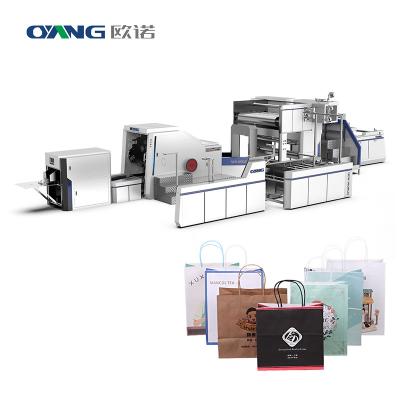 China Automatic Round Rope Paper Bag Machine Series from Zhejiang Ounuo Machinery for sale