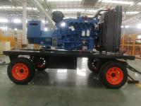 China High Efficiency 125kva 100 kw trailer mounted generator yuchai genset for sale