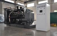 China ISO Approval 550kw Shanghai Diesel Generators 12 Cylinders Speed 1500/1800RPM for sale