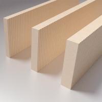 China Beige Nontoxic Brick Effect Vermiculite Fire Board Shockproof For Stove for sale