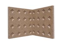 China Vermiculite Baffle Fireplace Insulation Board Heatproof Non Toxic for sale