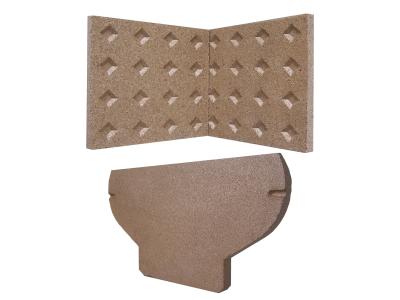 China Practical Refractory Vermiculite Fireproof Thermal Insulation Board For Wood Stove 6.5Mpa for sale