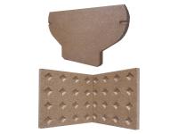 China Thickness 8-85mm Fireplace Insulation Board Vermiculite Material for sale