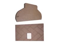 China Vermiculite Baffle Fireplace Insulation Board Heatproof Non Toxic for sale