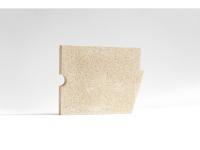 China 800kgs/M3 Fireproof Vermiculite Boards , 25mm Metal Melting Ladle Refractory Board for sale