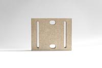 China Fireproof Lightweight Fire Brick , Nontoxic Vermiculite Brick Effect Fire Board for sale
