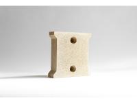 China Nontoxic Lightweight Insulating Fire Bricks , Practical Fireproof Brick Effect Board for sale