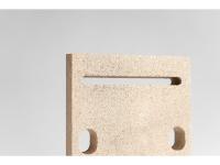 China Fireproof Lightweight Fire Brick , Nontoxic Vermiculite Brick Effect Fire Board for sale