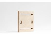 China Fireproof Lightweight Fire Brick , Nontoxic Vermiculite Brick Effect Fire Board for sale