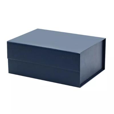 China Art Paper Cardboard Rigid Gift Boxes Luxury Flap Jewelry Folding Packaging for sale