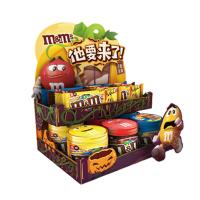 China Halloween Chocolate Counter Display , Retail Cardboard Display Racks For Candy for sale