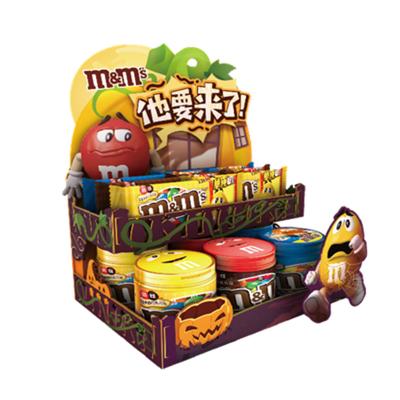China Halloween Chocolate Counter Display , Retail Cardboard Display Racks For Candy for sale