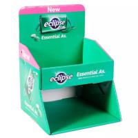 China Double Layers Cardboard Countertop Displays PDQ Corrugated For Candy Sweets for sale