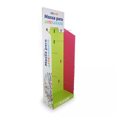 China Kids Toys Cartoon Cardboard POS Display Paperboard Stand With Hook for sale