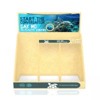 China OEM / ODM Retails POP Cardboard Display Box Custom Countertop for sale