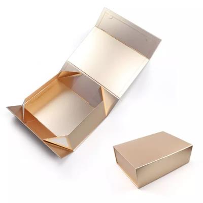 China Luxury Collapsible Rigid Gift Box Foldable Cardboard For Cosmetic / Essential Oil for sale
