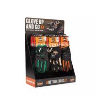 China New Design Gloves Cardboard Counter Display With Hooks Hanging Corrugated for sale