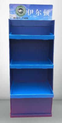China 350g CCNB Food Cardboard POS Displays Stands Varnishing for sale