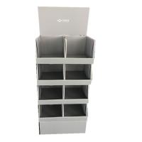 China 350g CCNB Shelf Cardboard Beverage Display Stands CMYK 4C Offset for sale