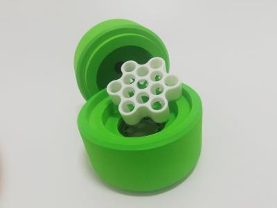 China 8657012 Alcohol Free Cell Freezing Container Holds 12 X 1ml / 2ml Cryogenic Vials for sale