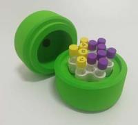 China 5ml Cryogenic Vials Freezing Container For 15 Pcs Holes Cool Cell Box High Recovery for sale