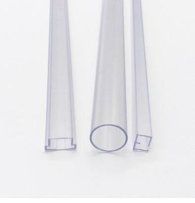 China Square PVC Anti Static Tube , Electronic Components Plastic Shipping Tubes for sale