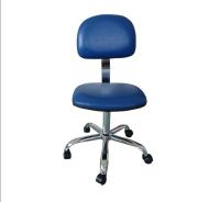 China Heavy-Duty Aluminum ESD Lab Chair - 360° Swivel with Nylon Casters for sale