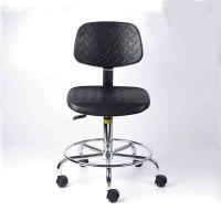 China Premium Pu Leather ESD Lab Stool with High-Density Foam for sale