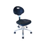 China Industrial Black ESD Lab Chair - Adjustable Height with PU Foam Seat for sale