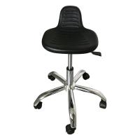 China Cleanroom Backless ESD Stool with Anti-Static Casters for sale