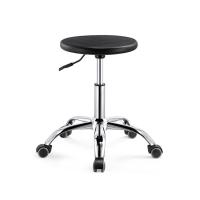 China Adjustable Black ESD Lab Chair - Industrial Grade Laboratory Stool for sale