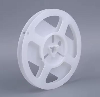 China Custom Injection-molded Empty Plastic Reel, Available in 5/7/13-inch Sizes for sale