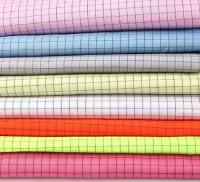 China ESD dust-proof fabric for cleanrooms, twill weave, antistatic and breathable, supplied in 150m rolls. for sale