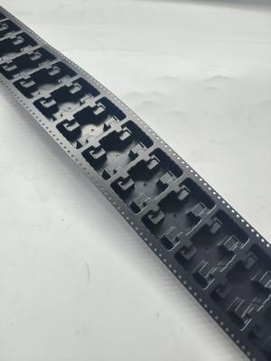 China Embossed carrier tape in 8-88mm width, optional PS/PC/PET materials, ESD anti-static available. for sale