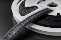 China Customized ESD Conductive Embossed Carrier Tape Reel for SMD Semiconductor and Electronic Component Packaging for sale