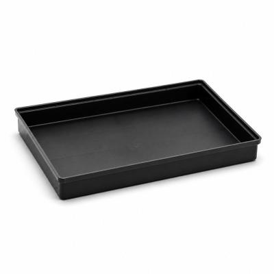 China Black Conductive ESD PP Tray 345x225x60mm for PCB Handling and Packaging for sale