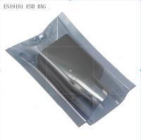 China Open Top Cleanroom ESD Anti Static Bags Aluminium Foil Ziplock for sale