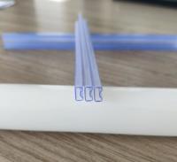 China 10E6-10E9 Antistatic ESD Tube , PS Extruded Plastic Tube Transparent for sale